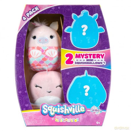 «SQUISHMALLOWS - Mini Plush (Squishville Mini Squishmallow 6 Pack ...